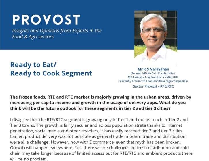 Ready to Eat/Ready to Cook - Prowess Advisors